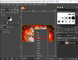 How To Move a Selection in Gimp