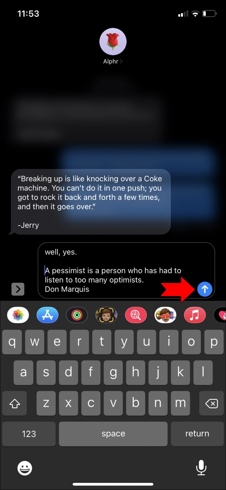 How to Reply to a Specific Message on an iPhone