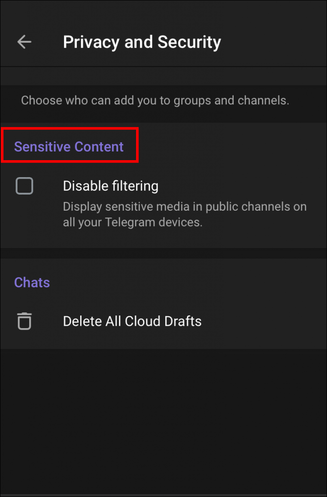 Fixing This Channel Can’t Be Displayed in Telegram