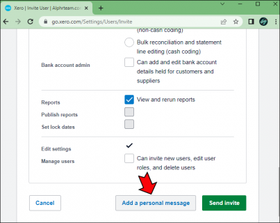 How to Add a User in Xero