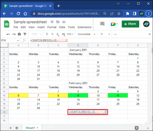 How to Count Cells in Google Sheets