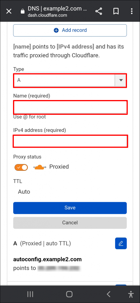 How To Add DNS Records in CloudFlare