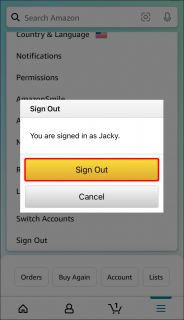 How To Log Out of the Amazon App on Any Device