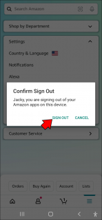 How To Log Out of the Amazon App on Any Device