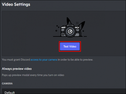 How to Adjust Video and Camera Settings in Discord
