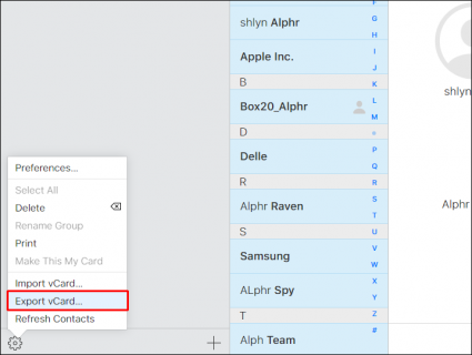 How To Export All Contacts From an iPhone