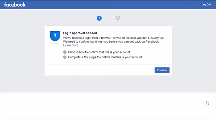 Login Approval Needed for Facebook? Here's What To Do