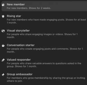 What Are All the Facebook Badges - A Full List