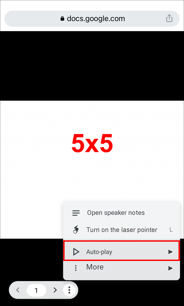 How To Loop Google Slides