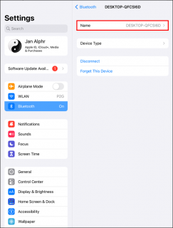 How to Rename a Bluetooth Device