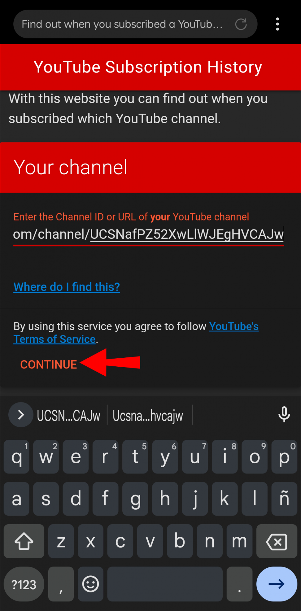 How to Tell When You Subscribed to a YouTube Channel