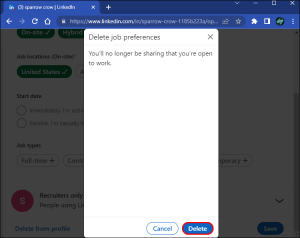 How To Remove Open to Work in LinkedIn