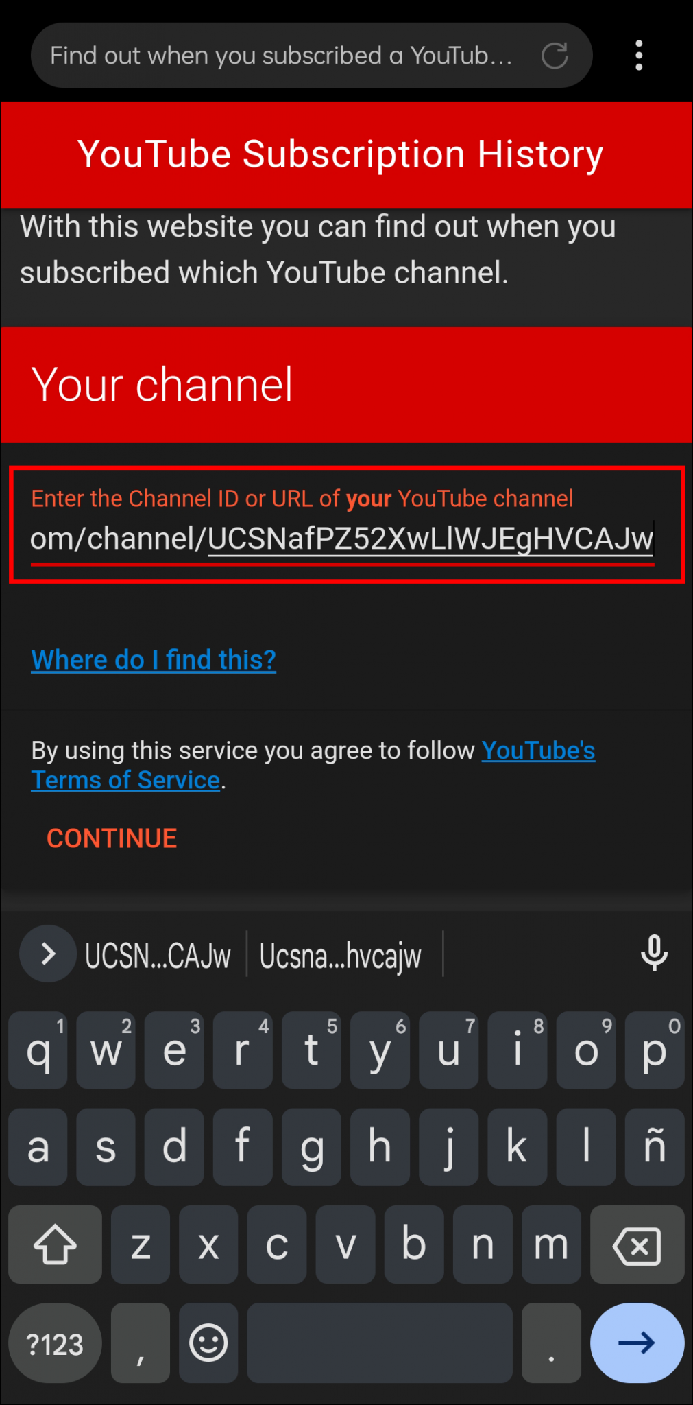 How to Tell When You Subscribed to a YouTube Channel