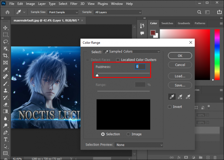 How To Select by Color in Photoshop