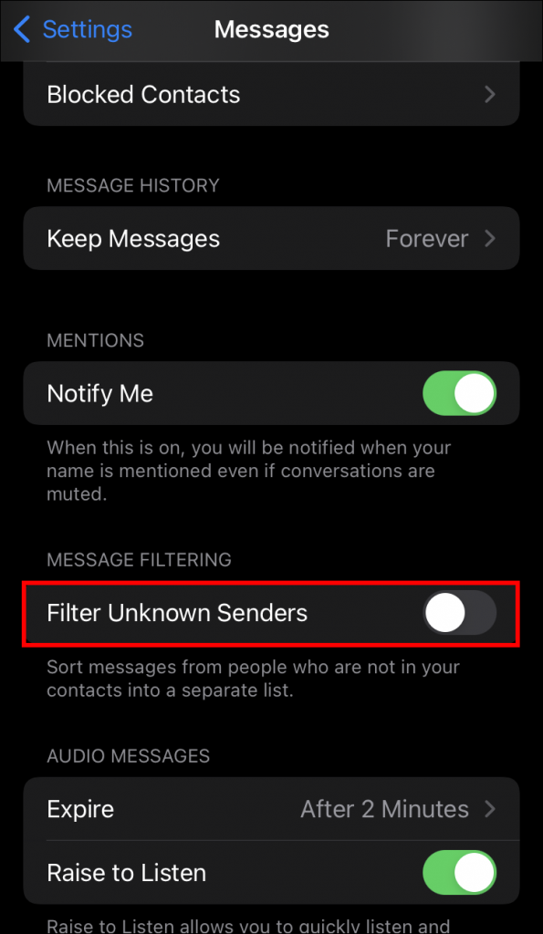 How To Block a Group in iMessage