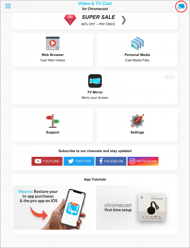 How To Watch Chromecast from an iPad