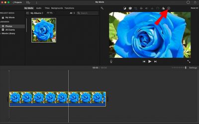 How To Change the Duration of All Photos in a Slideshow Video in iMovie