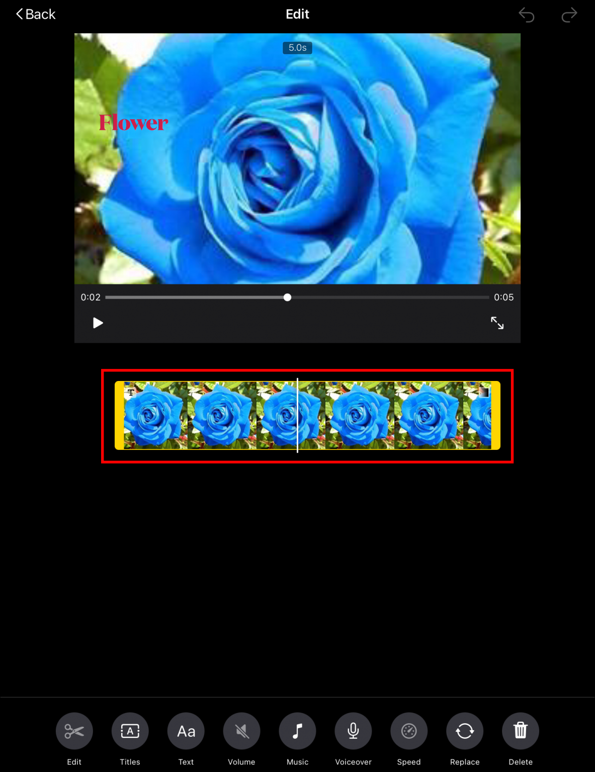How To Change the Duration of All Photos in a Slideshow Video in iMovie