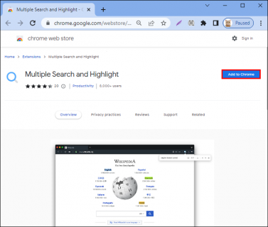How to Find Multiple Words on a Page in Chrome With an Extension