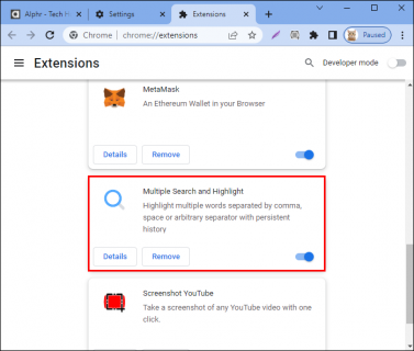 How to Find Multiple Words on a Page in Chrome With an Extension