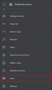 How To Change the Page Size in Google Docs