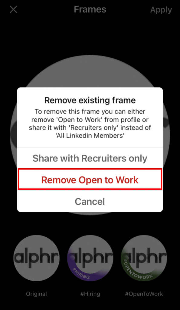 How To Remove Open to Work in LinkedIn
