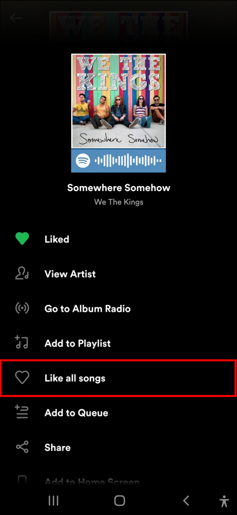 How to Like All Songs in a Spotify Playlist