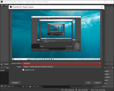 How To Get Rid of a Yellow Border in OBS