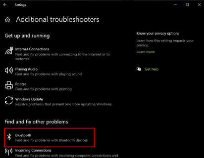 How To Find the Bluetooth Toggle Missing in Windows 10
