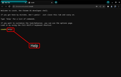 How to Open CROSH on a Chromebook