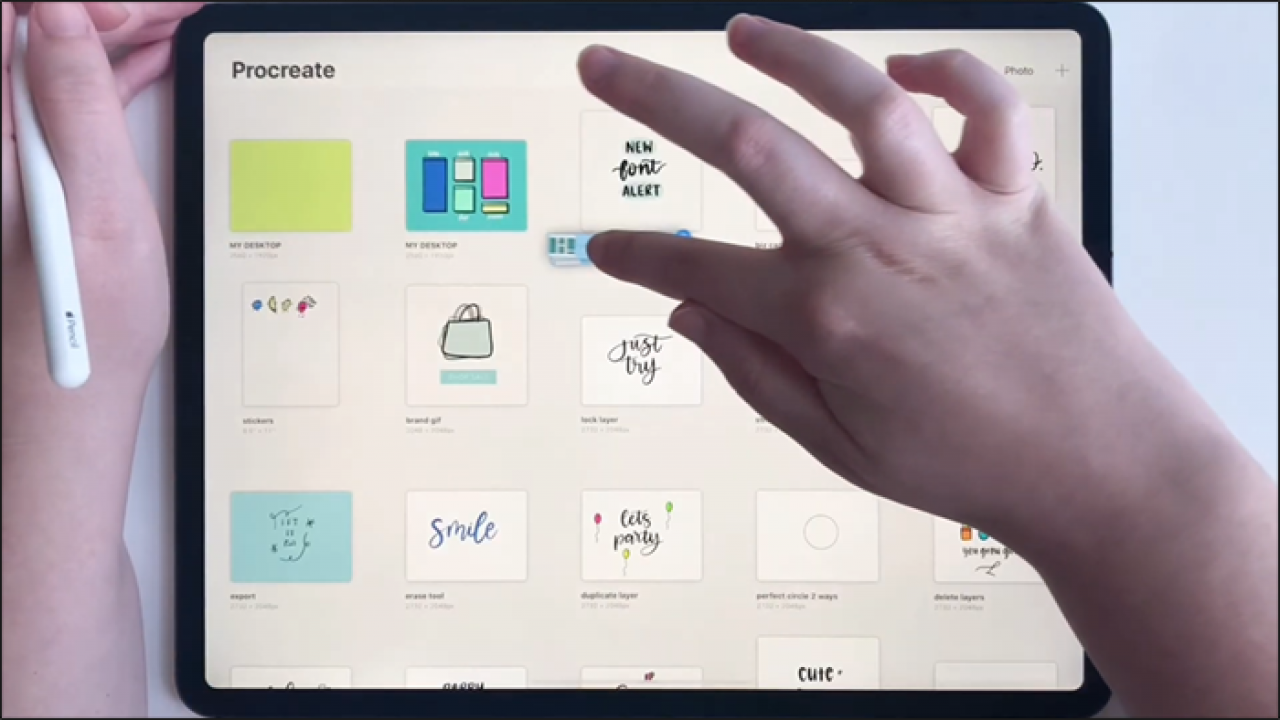 How To Select Multiple Layers in Procreate