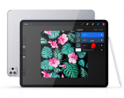How To Select Multiple Layers in Procreate