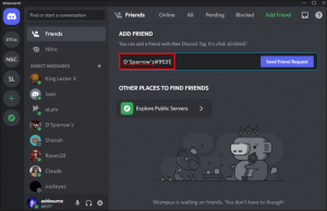How To Find Someone in Discord
