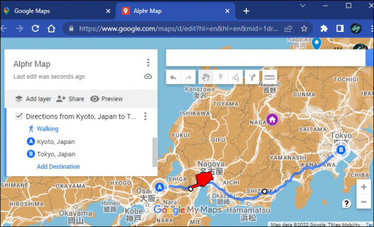 How To Create a Shared Google Map