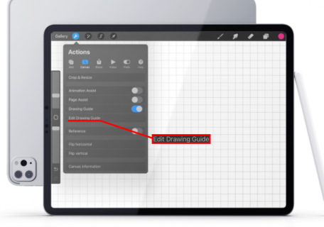 How To Mirror Objects in a Drawing in Procreate