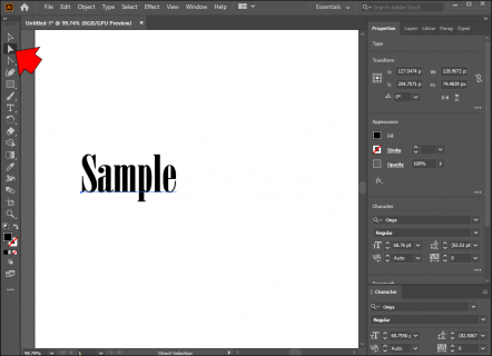 How to Make Text Into a Shape in Illustrator