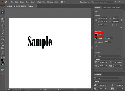 How to Make Text Into a Shape in Illustrator