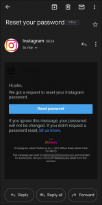 How To Reset a Forgotten Instagram Password