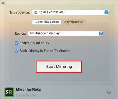 How To Mirror a Mac to a Roku Device