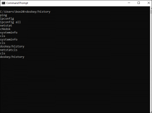 How To View Your Command History in the Command Prompt on a Windows PC