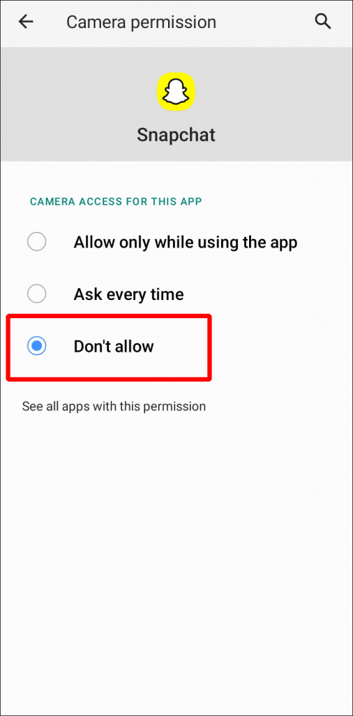 Why Is Snapchat Not Switching to the Front Camera?