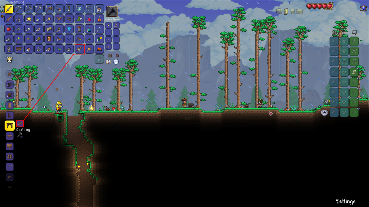 How To Create Potions in Terraria