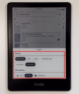 How To Organize Your Kindle Library