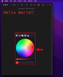 How To Change the Text Color in Apple Notes