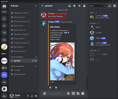How To Change Profile & Character Images in Mudae