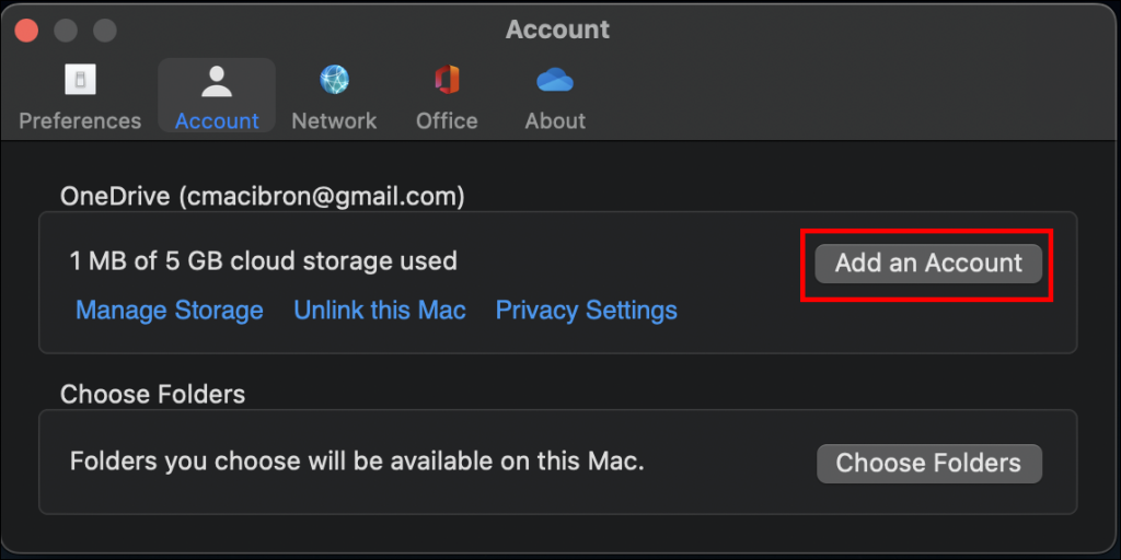 How To Add an Account to OneDrive