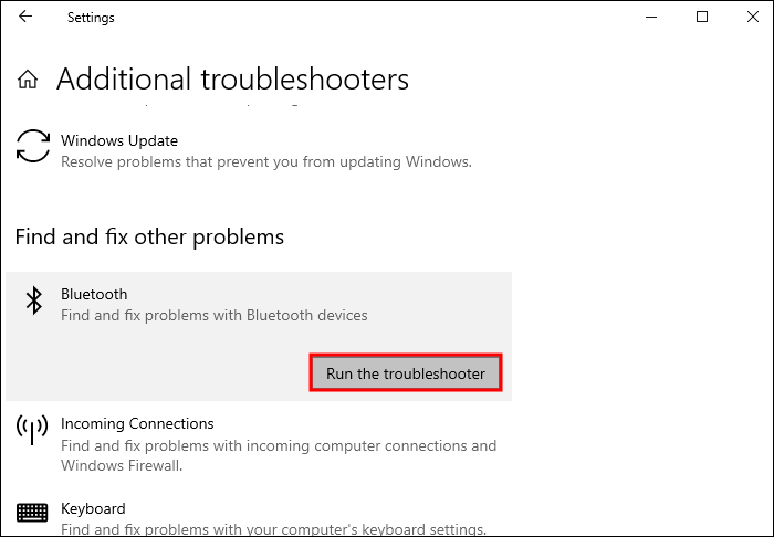 How To Find the Bluetooth Toggle Missing in Windows 10