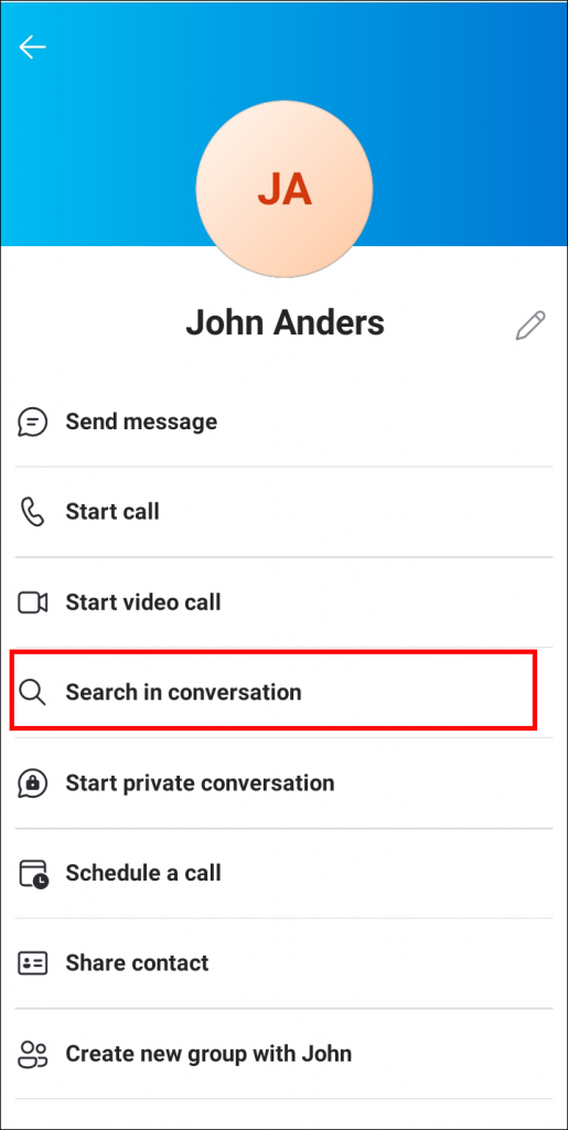 How To Find Your Old Skype Messages