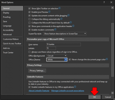 How To Turn Off Dark Mode in Microsoft Word
