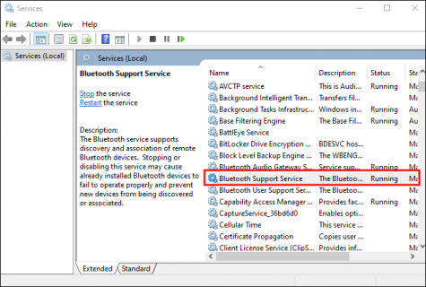 How To Find the Bluetooth Toggle Missing in Windows 10